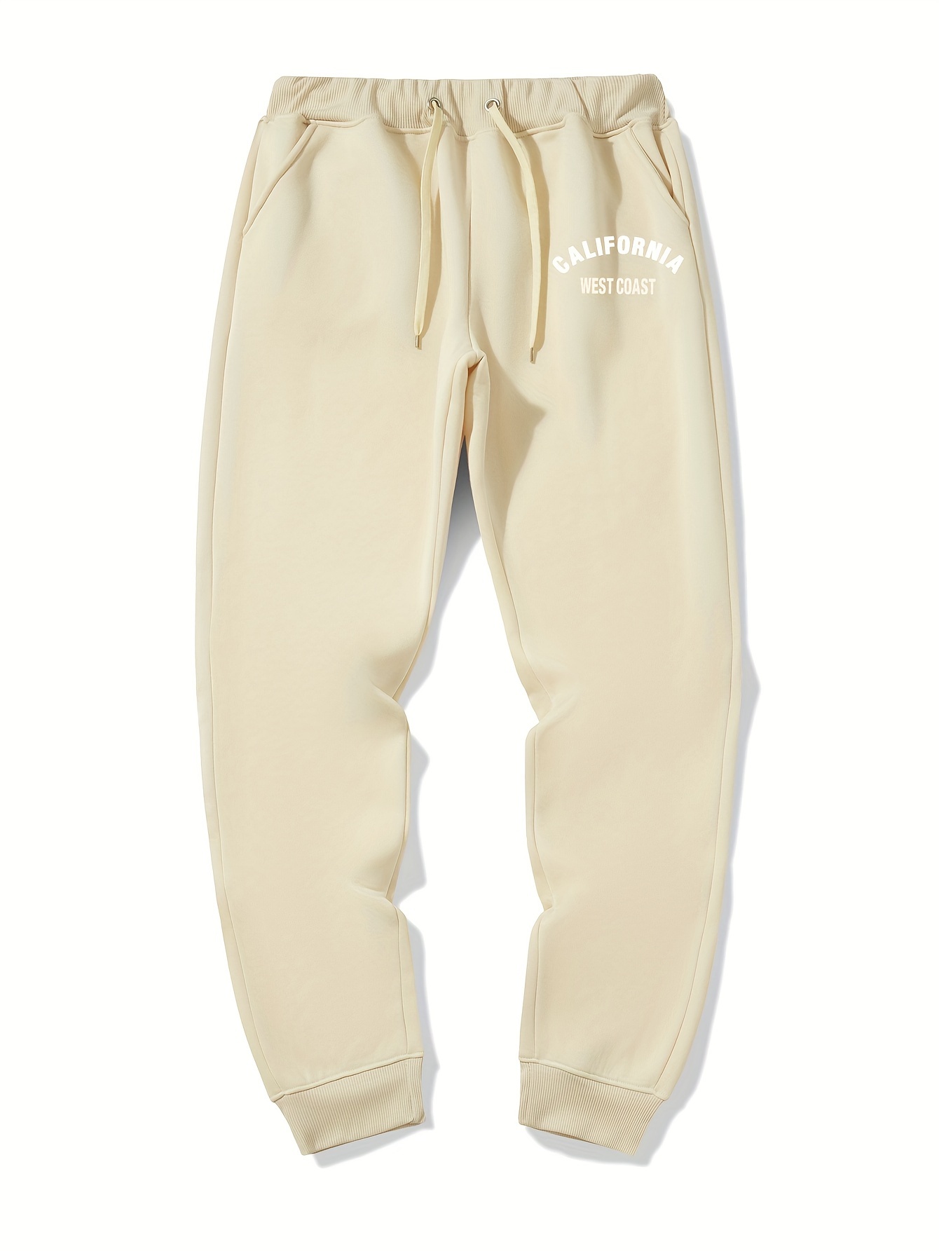 California Print Mens Pants Drawstring Sweatpants Loose Temu Ireland