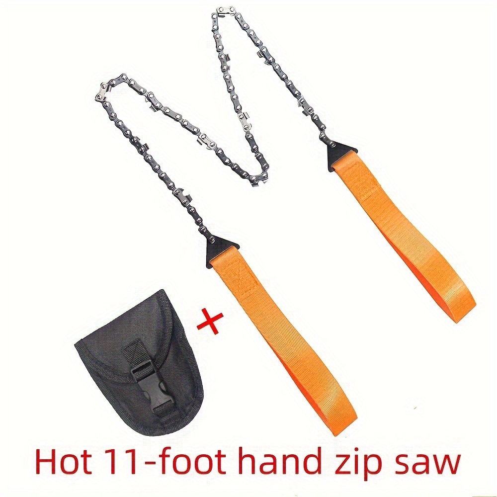 Portable Hand Saw 11 Teeth Manganese Steel Pocket Chain Saw For Outdoor ...