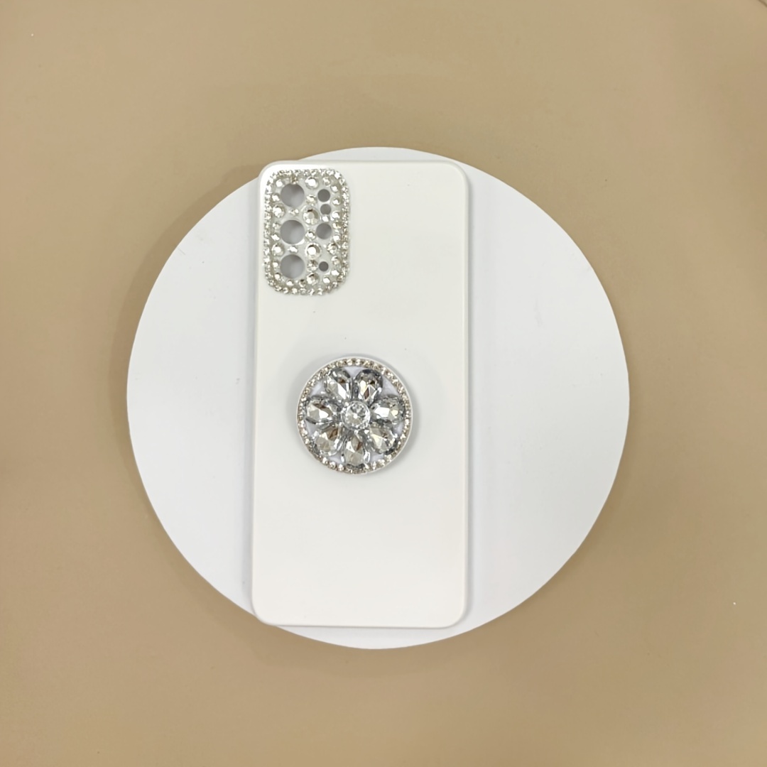 White Shell Hard Hole Anti fall Iphone Samsung Artificial - Temu United ...