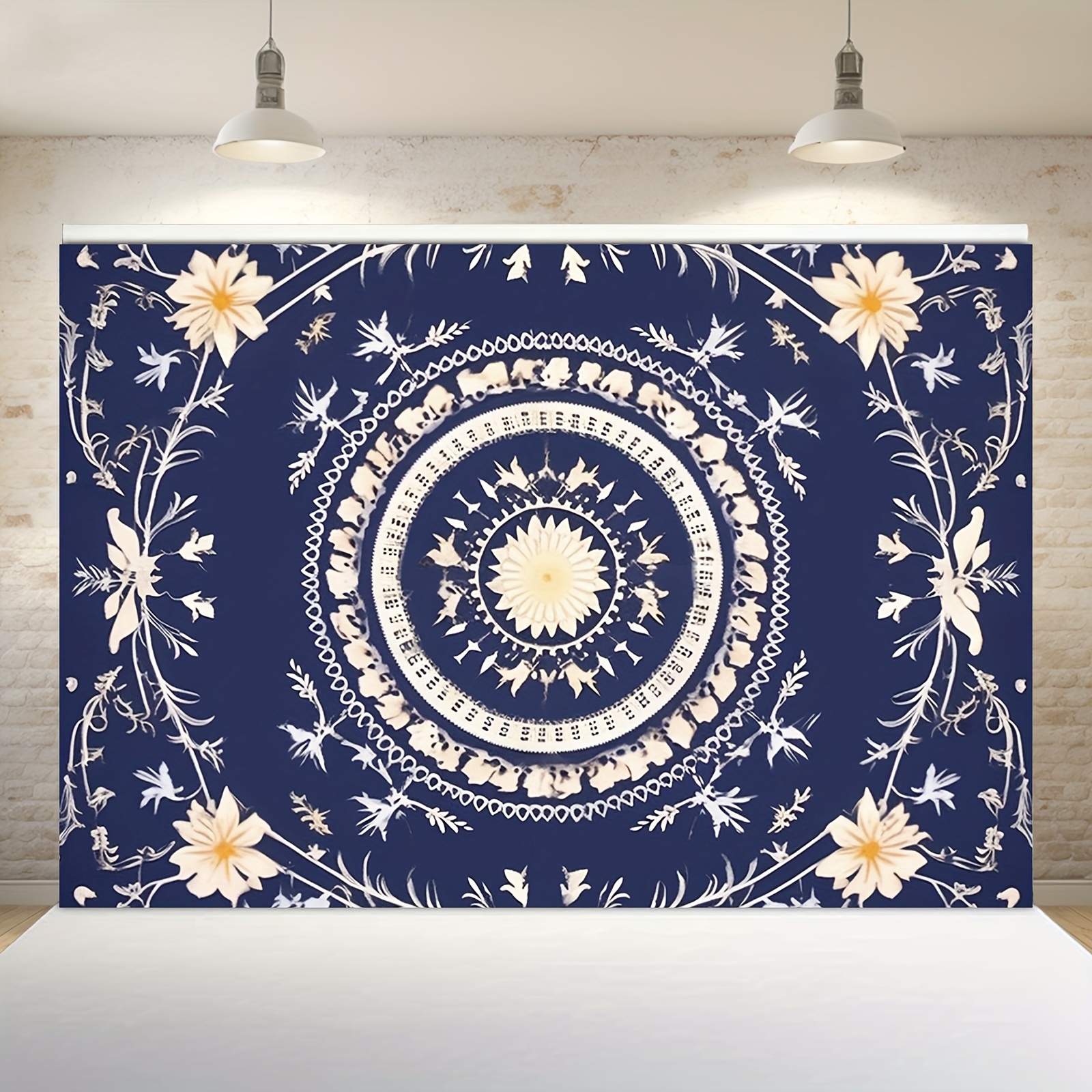 1pc Bohemian Mandala Wall Hanging Tapestries Art Print - Temu New Zealand