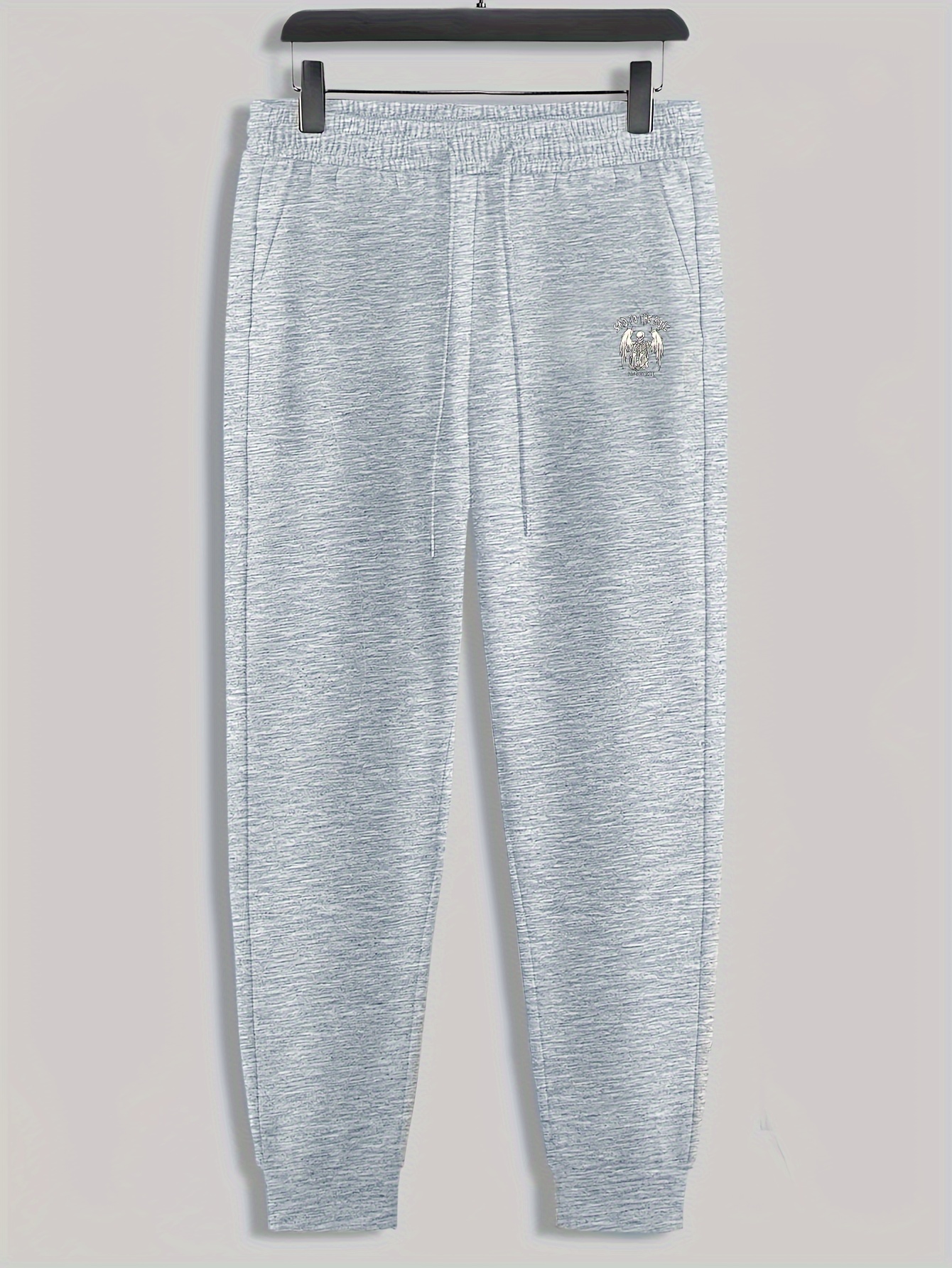 Skeleton Skull Print Mens Pants Drawstring Sweatpants Loose Temu
