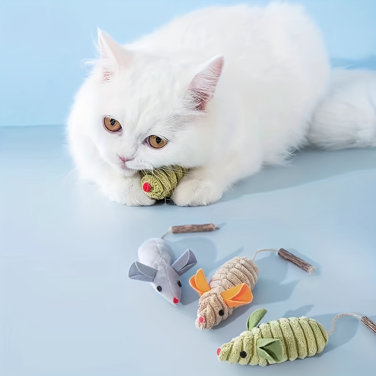 Mouse Shaped Cat Toy Interactive Assorted Varieties Endless - Temu ...