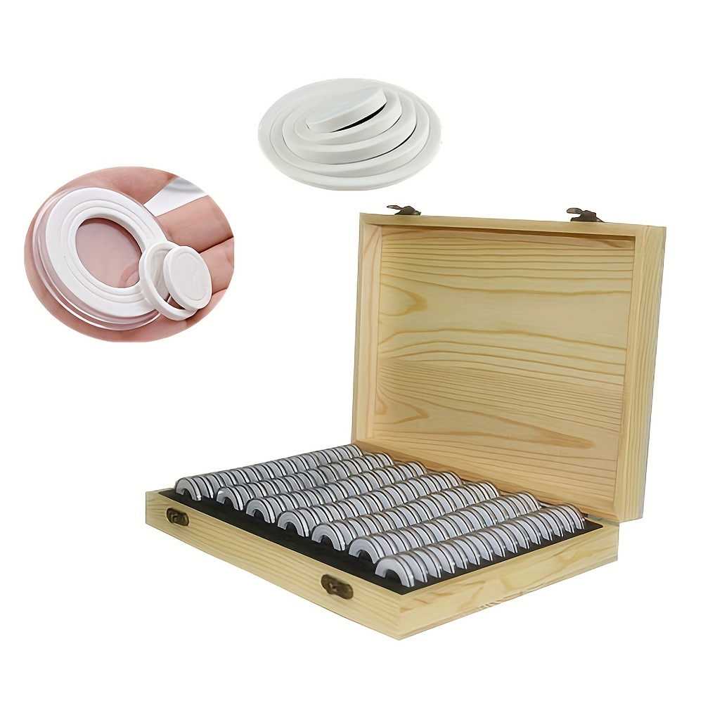 100pcs Commemorative Coin Protection Box Adjustment Style Happy Lunar ...