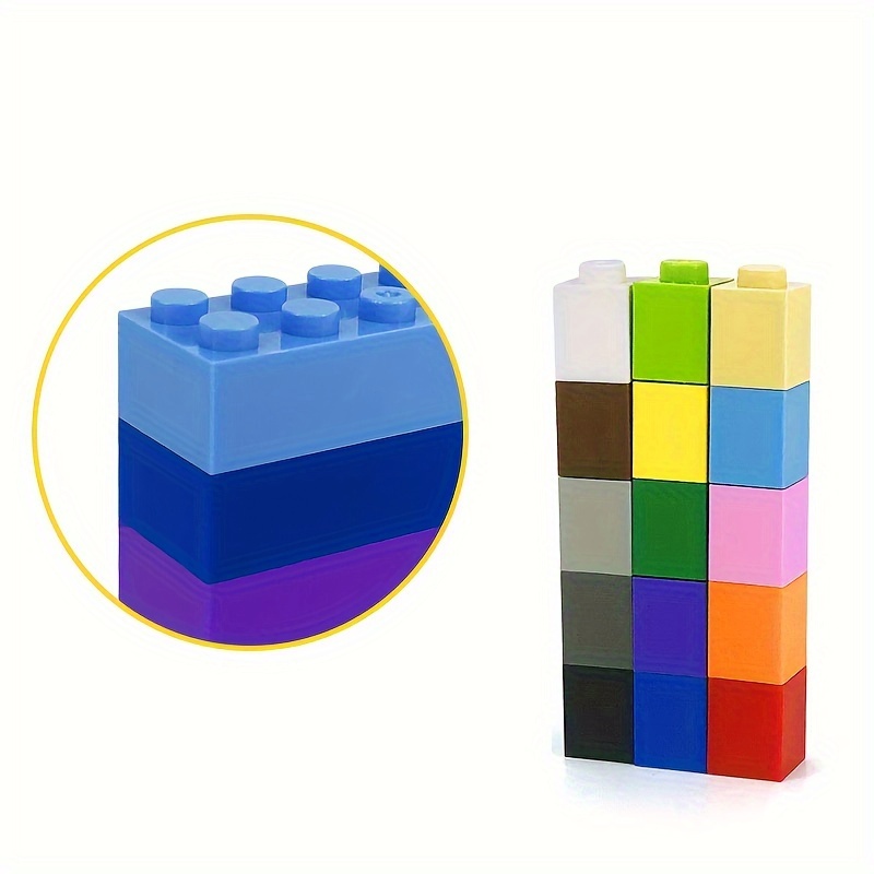 1x1 High Brick Small Building Blocks Compatible Multiple - Temu