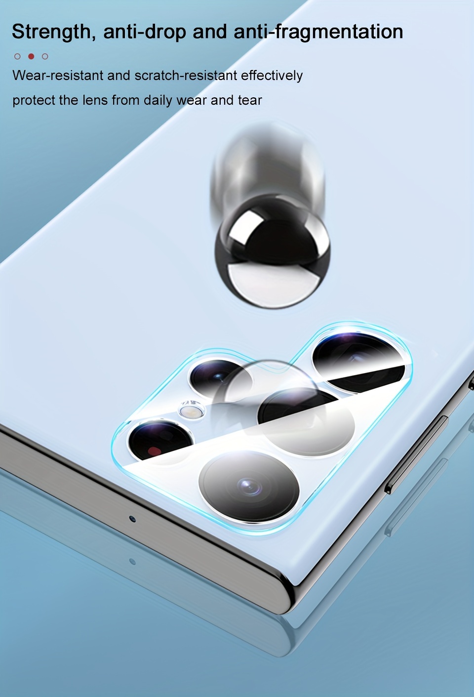 3pcs Protector Lente Cámara Cobertura Completa Samsung S23 - Temu Mexico