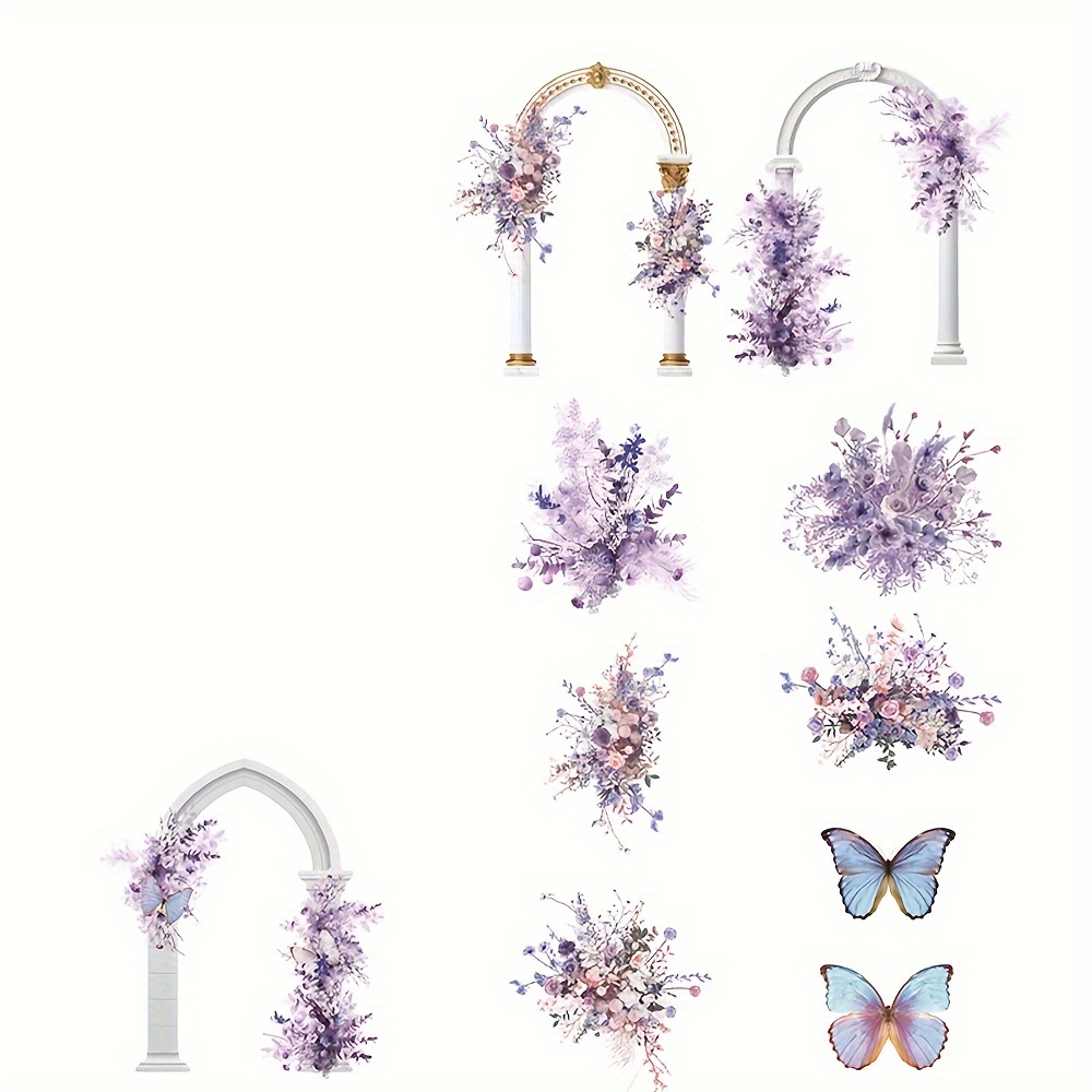 Pet White Ink Retro Flower Butterfly Guka Diary - Temu Australia