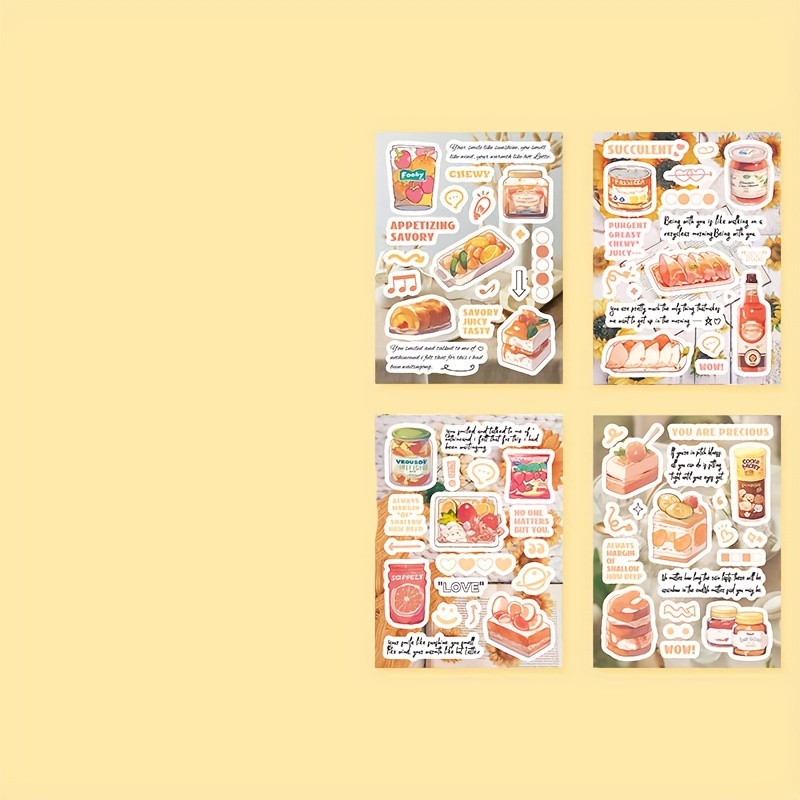 Casual Afternoon Tea Journal Stickers Magazine Goo Card - Temu New Zealand