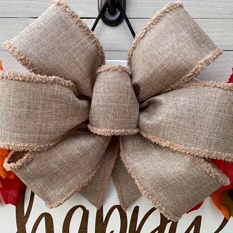 Autumn Wreath Door Hanging Simulation Maple Leaf Pumpkin - Temu Ireland