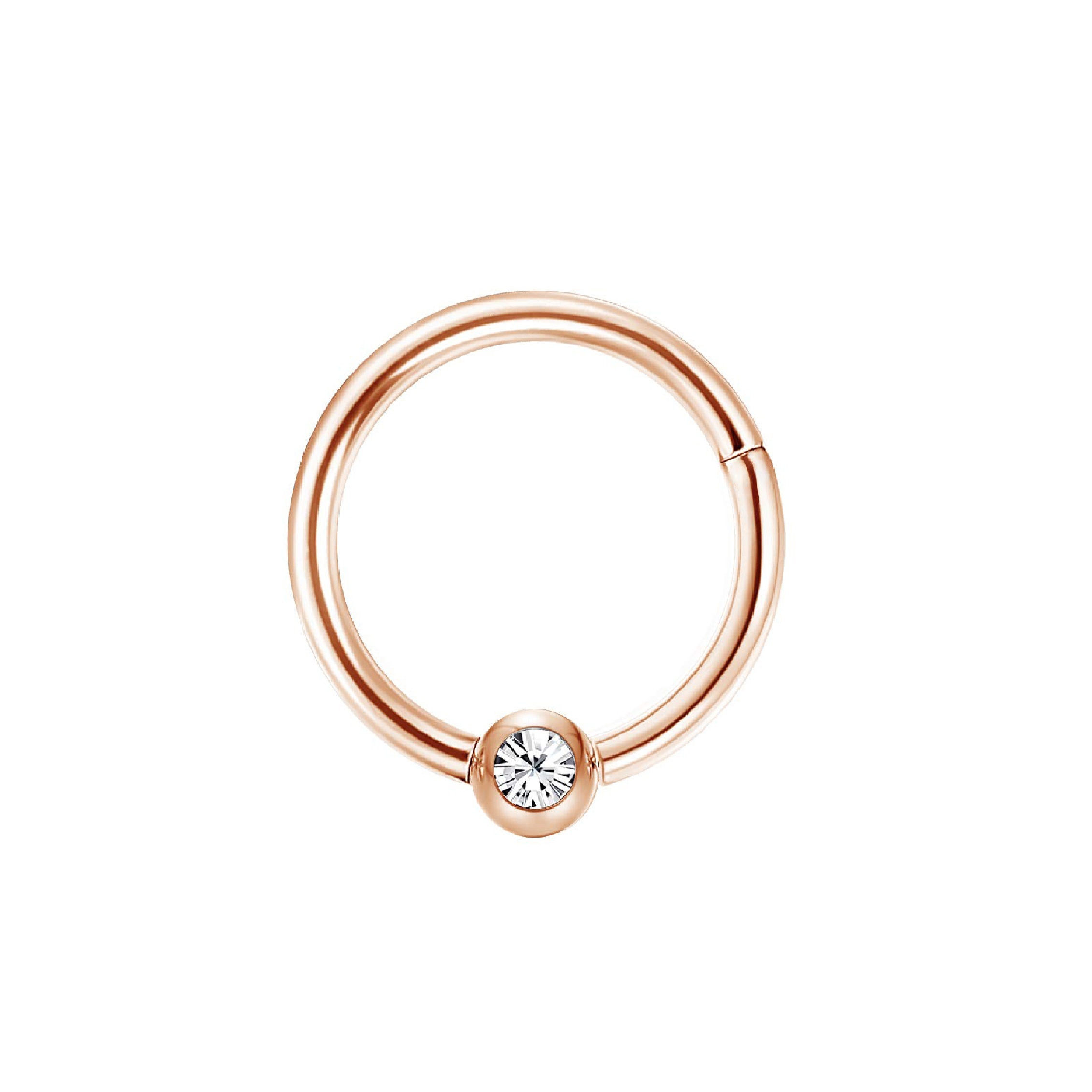 stainless steel tragus nose hoop piercing - Temu United Kingdom