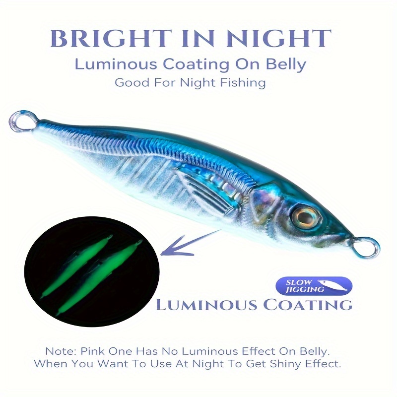 3d Printing Metal Jig Bionic Hard Bait Fishing Tackle - Temu Australia