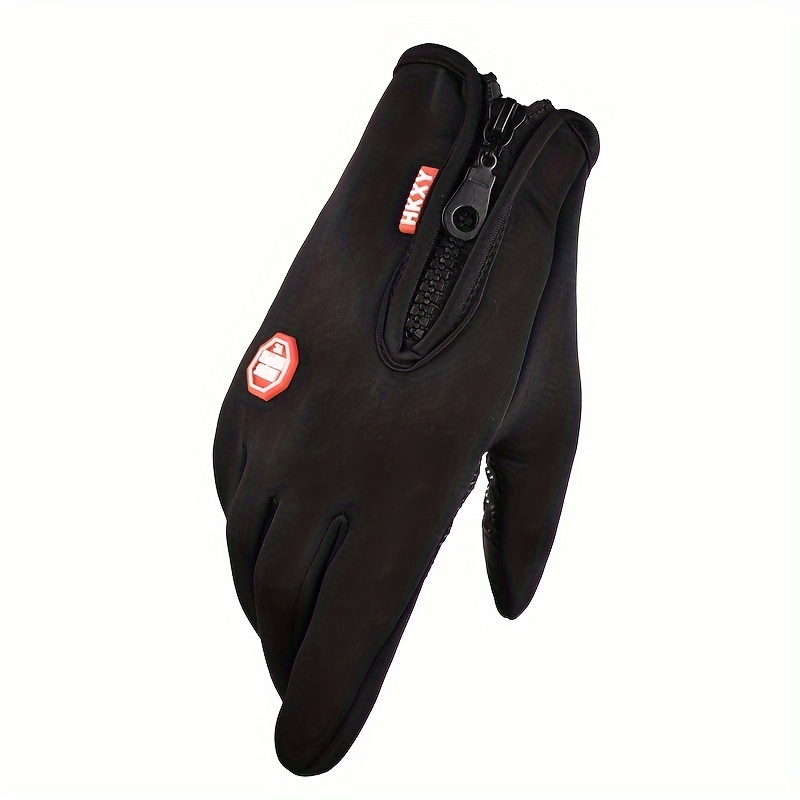 Cycling Full Finger Gloves For Men And Women Waterproof Warm - Temu ...