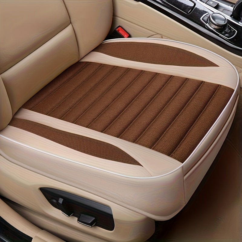hemp fabric car seat cushion non slip lightweight soft Temu
