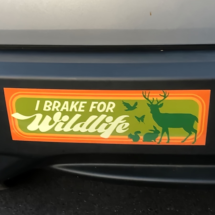 Pc Brake Wildlife Car Stickers Waterproof Vinyl Animal - Temu Ireland