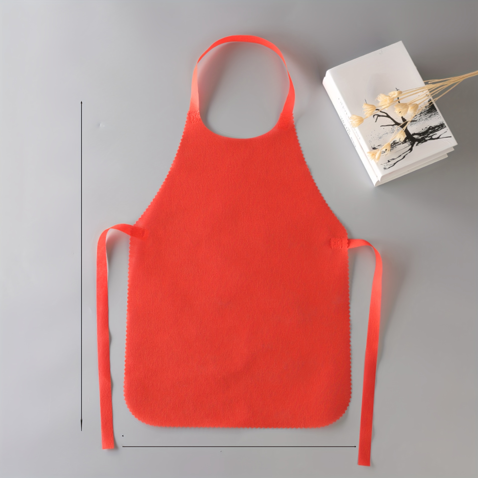 Polyester Disposable Apron Unisex Adjustable Cooking Apron - Temu New ...