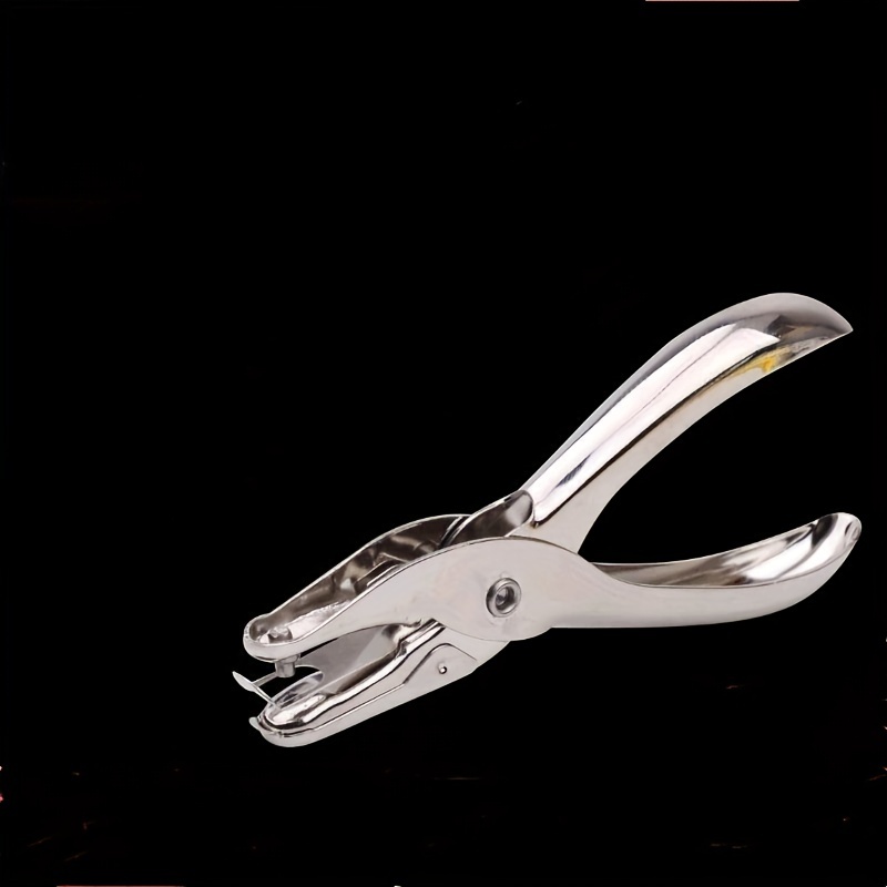 Hand held Metal Punch Round Aperture Box Punch Pliers A4 - Temu