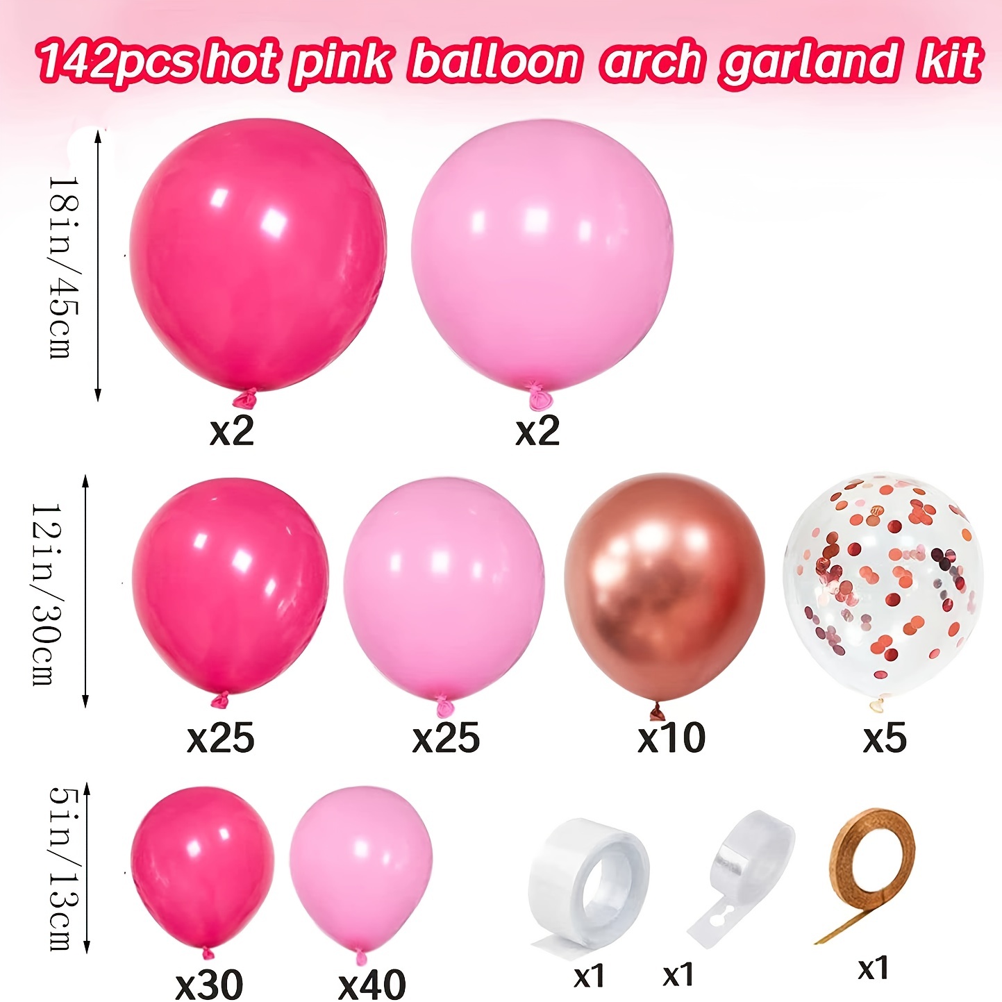 Balloon Garland Arch Kit Valentine's Day Decor Wedding - Temu Australia