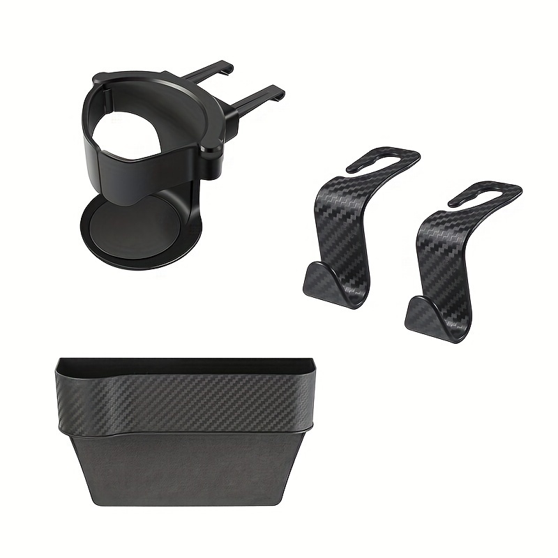 Car Storage Set (storage Box*1+water Cup Support Rack*1+seat - Temu ...