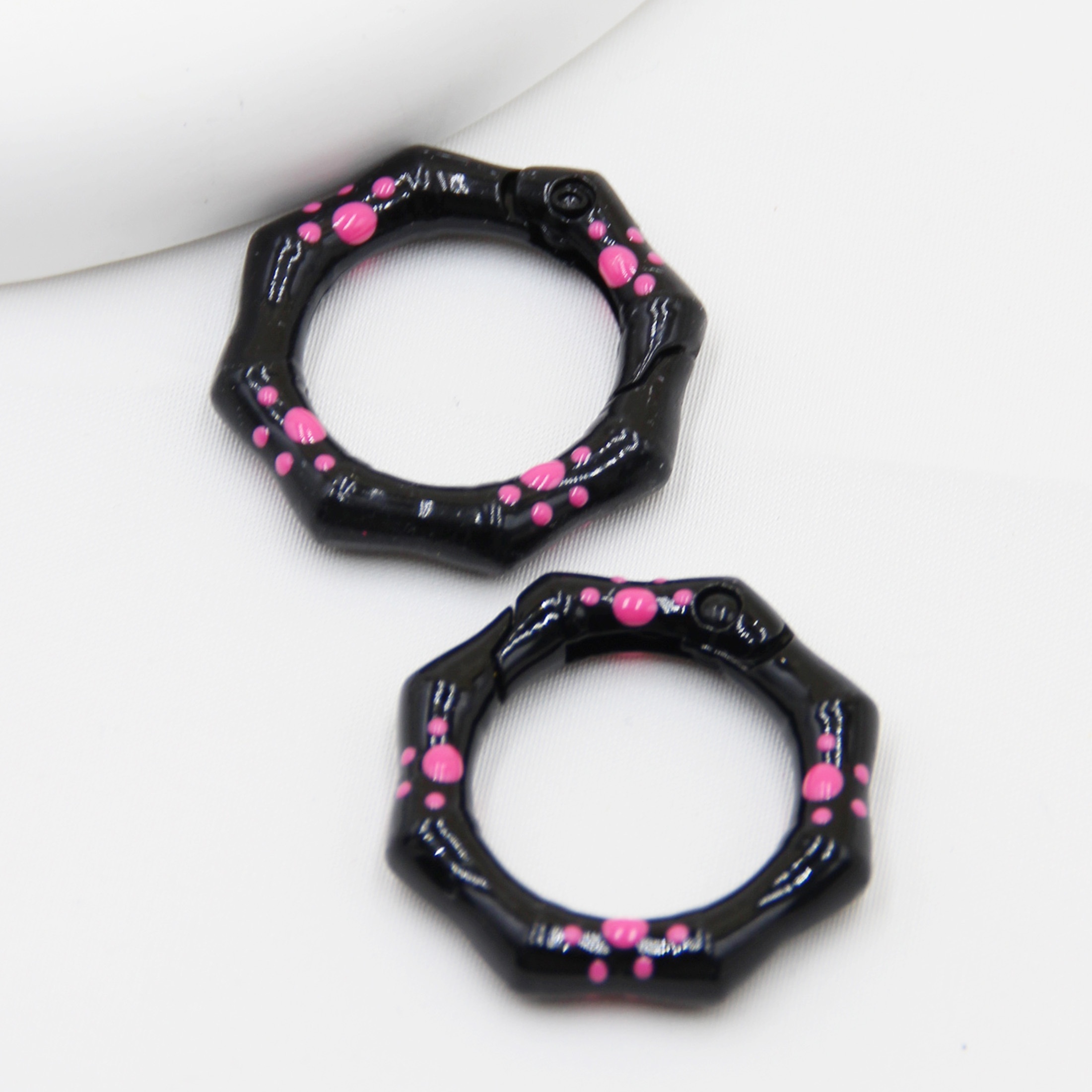 Colorful Hoop Buckles Alloy Spring Clips Cat Dag Paw - Temu United Kingdom