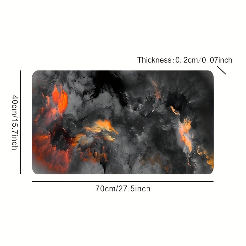 Abstract Marble Pattern Mouse Pad Large Size Mouse Pad - Temu United ...