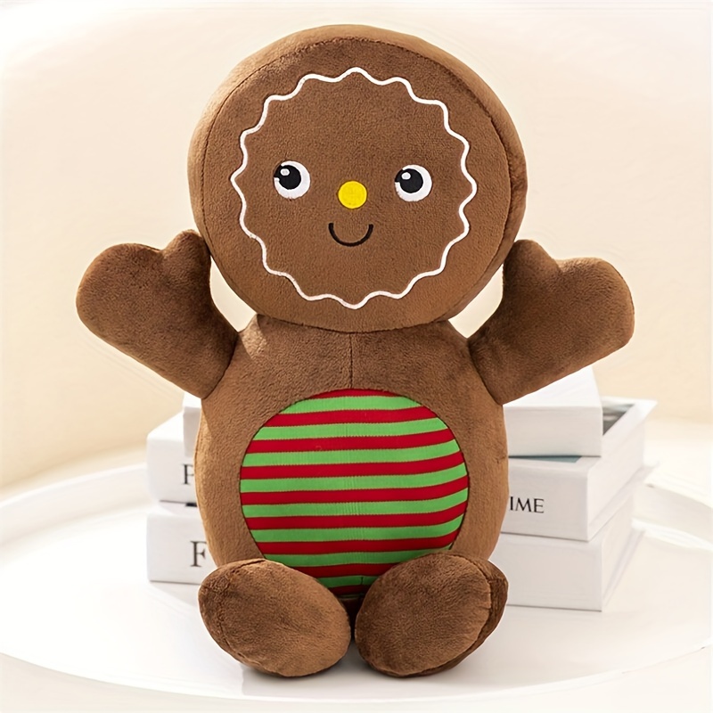 Throw Pillow Pendant Christmas Gingerbread Man Soft - Temu Australia
