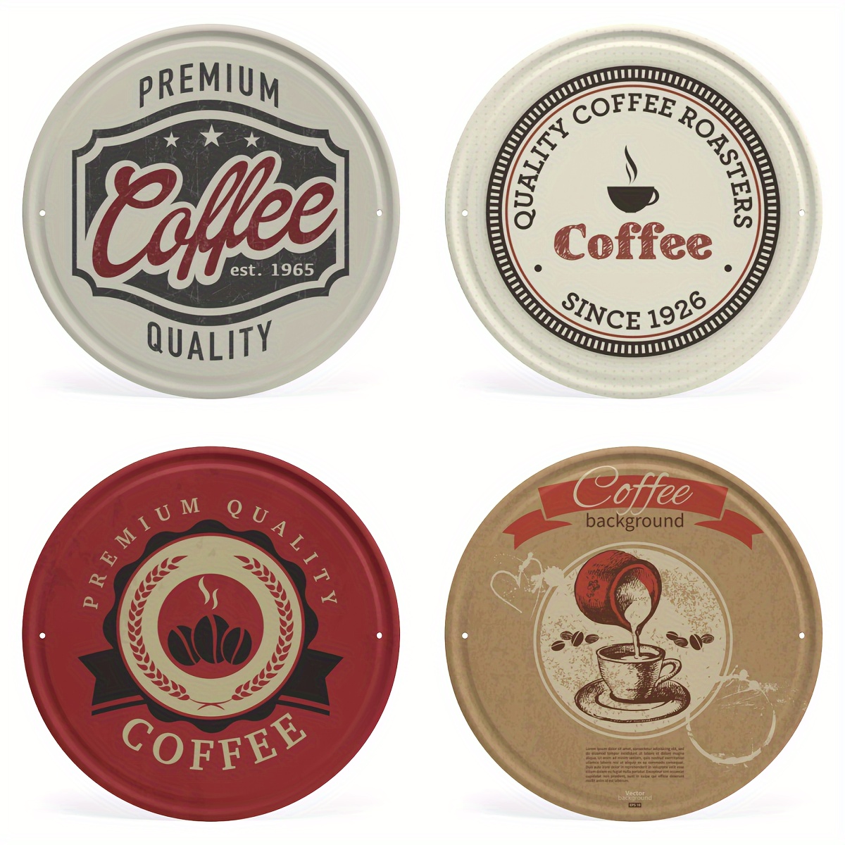 Unique Coffee Metal Wall Decor Home Bar Coffee Diner Pub Man - Temu ...