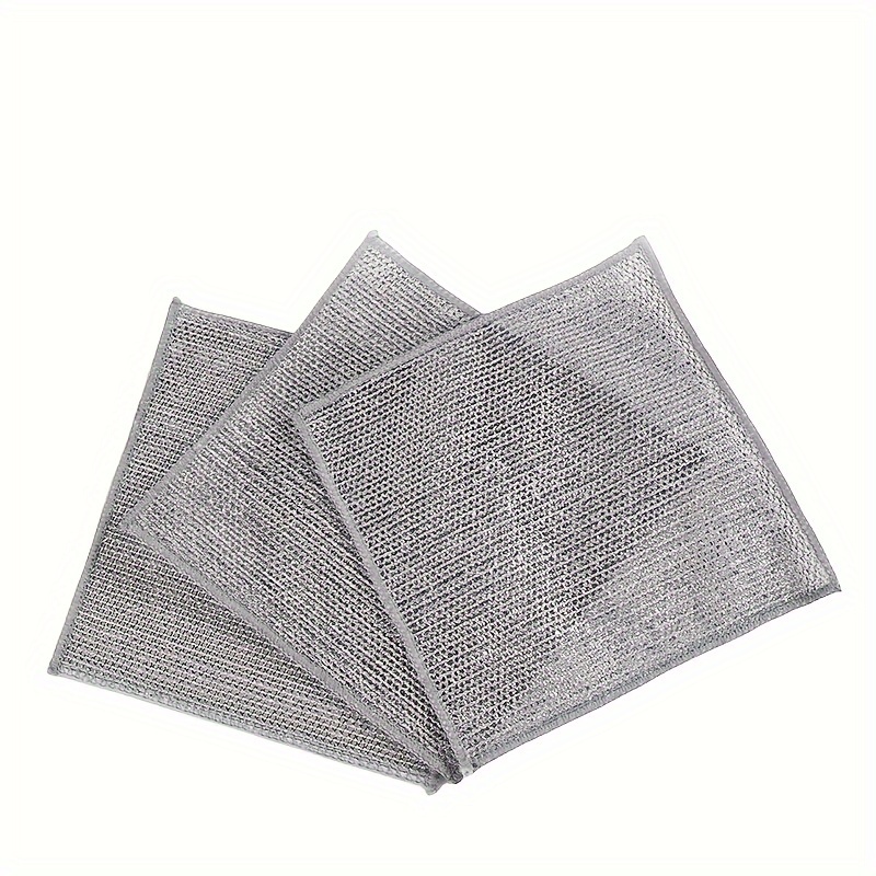 Cleaning Cloth Metal Wire Mesh Cleaning Cloth Household - Temu New Zealand