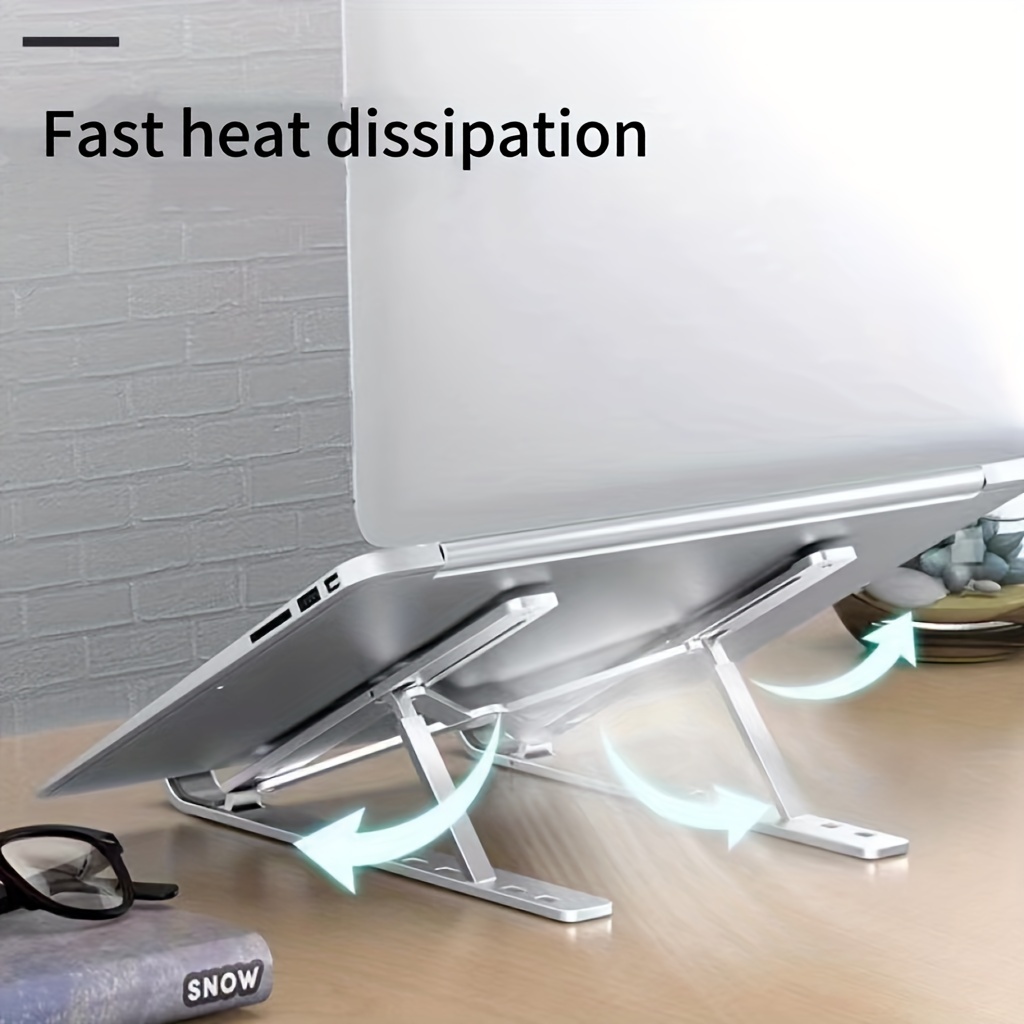 Laptop Stand Folding Vertical Monitor Heat - Temu