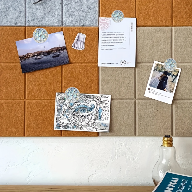 Round Flashing Crystal Head Map Pins Decoration Suitable - Temu