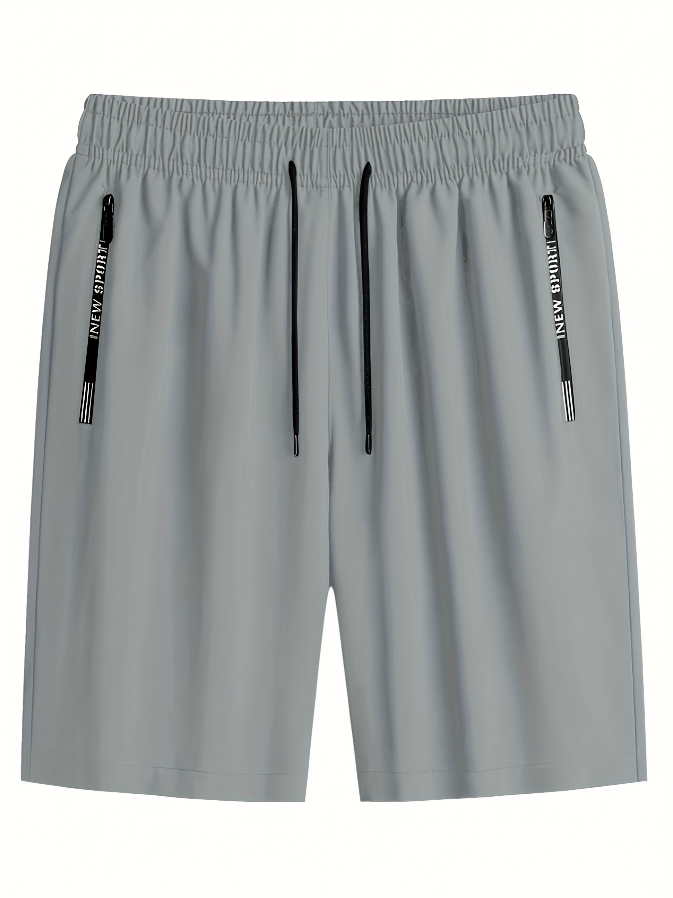 Men's Breathable Shorts Side Zipper Pockets Summer - Temu Australia