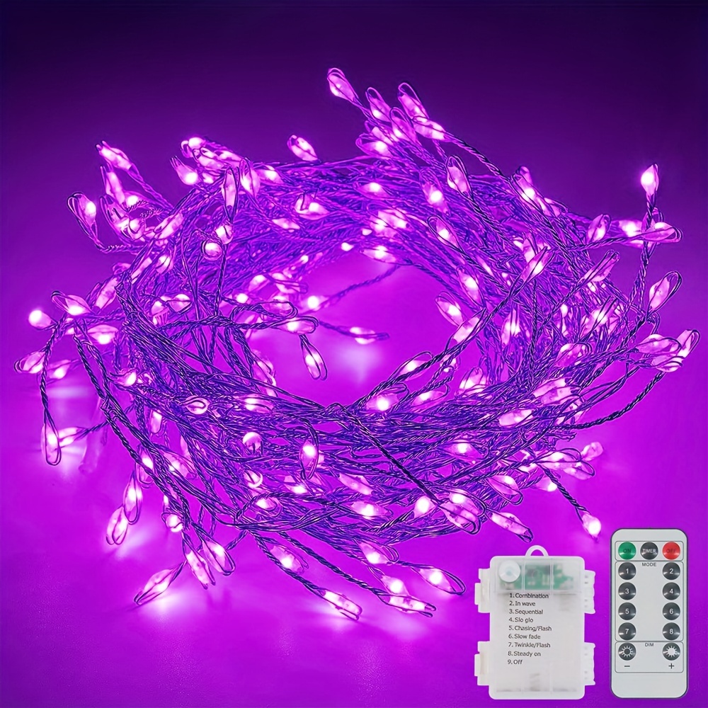 Battery Box Cluster Fairy Lights 100led Firecracker String - Temu ...