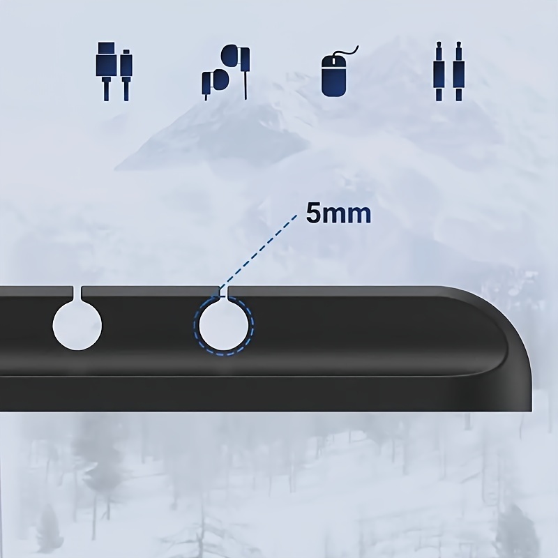 3 5 slots cable clips your cables organized and tidy in home office and ...