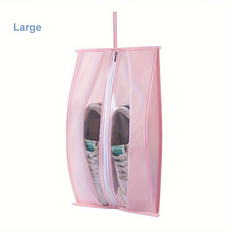 Travel Storage Shoe Bag Zipper Dust Proof Portable Shoe Bag - Temu ...