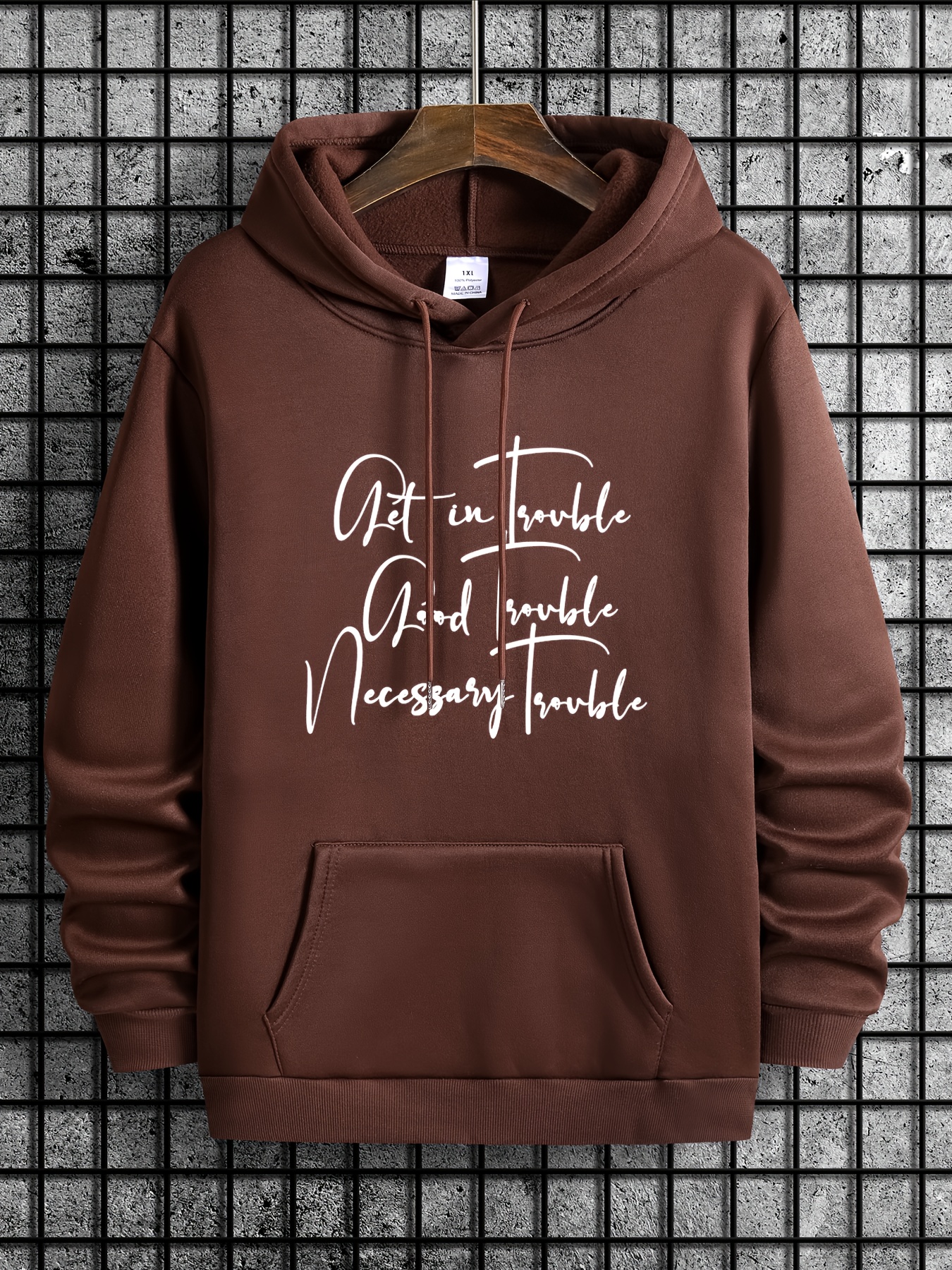 Plus Size Men's Shirt Creative Letters Graphic Print - Temu New Zealand