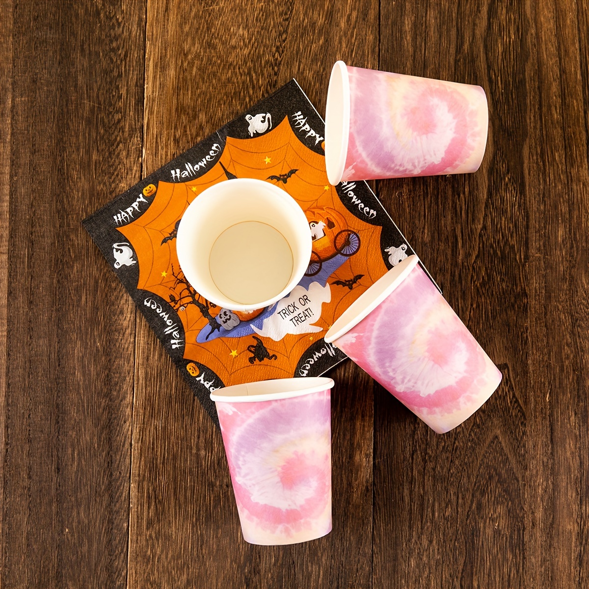 Pattern Birthday Party Disposable Paper Cup Water Cup - Temu New Zealand