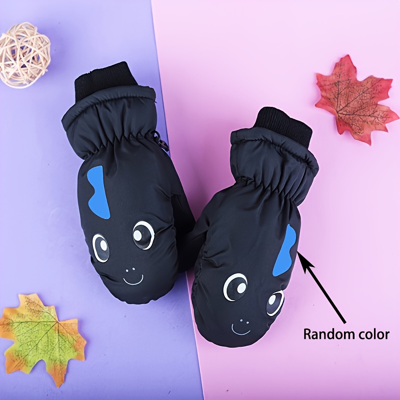 Winter Snow Mittens Waterproof Warm Ski Gloves Unisex Gloves - Temu ...