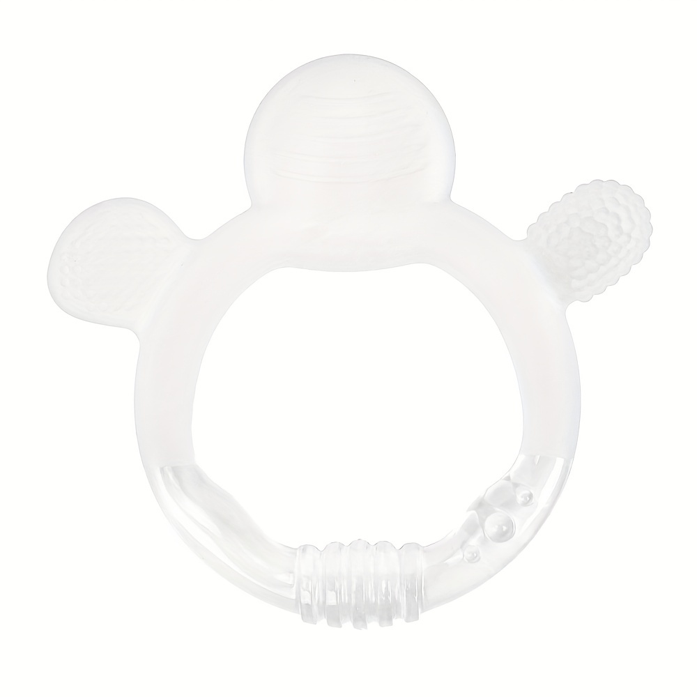 Silicone Soft Teether Cute Teether Cartoon Three dimensional - Temu Canada