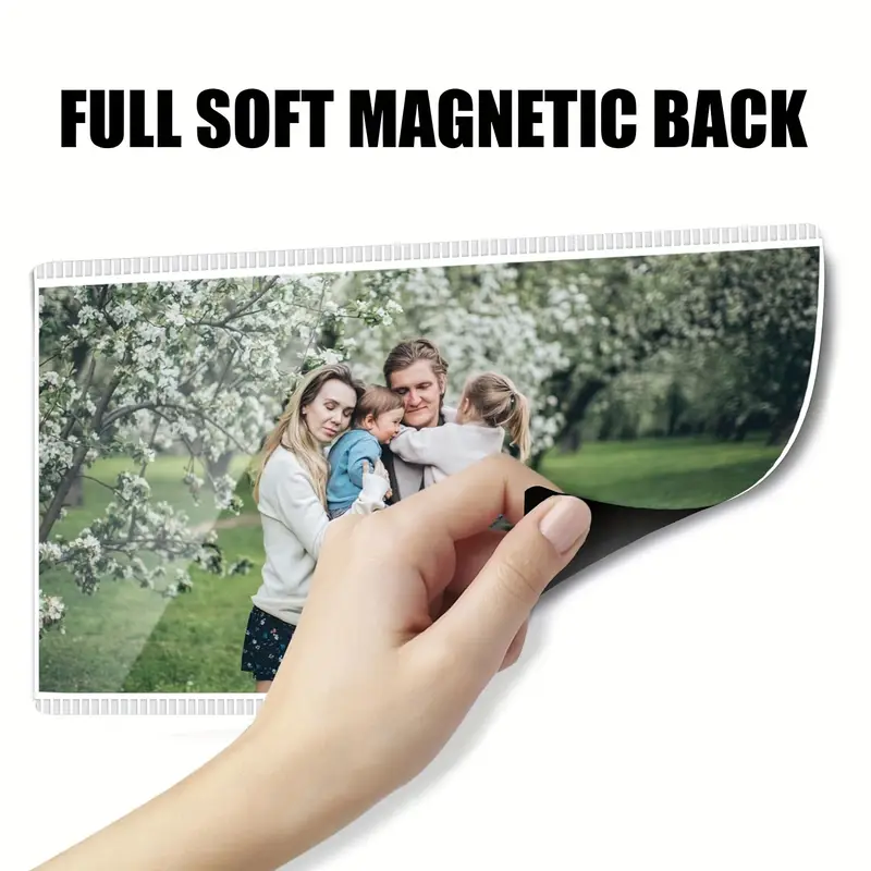 Magnetic Pocket Picture Frame White Holds Photos White Temu New Zealand