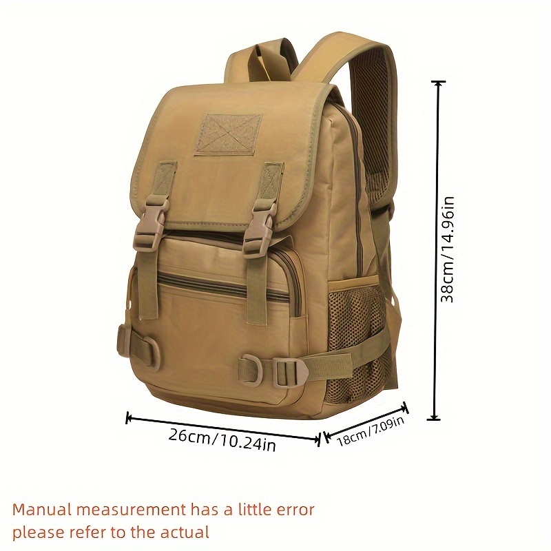 Military School Bag Outdoor Camping Backpack - Sports & Outdoors - Temu ...