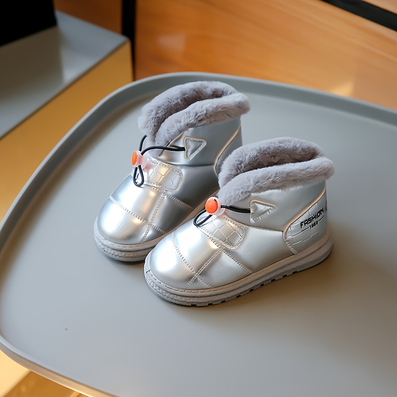 Bottes Neige Confortables Filles Bottes En Polaire Douces - Temu France