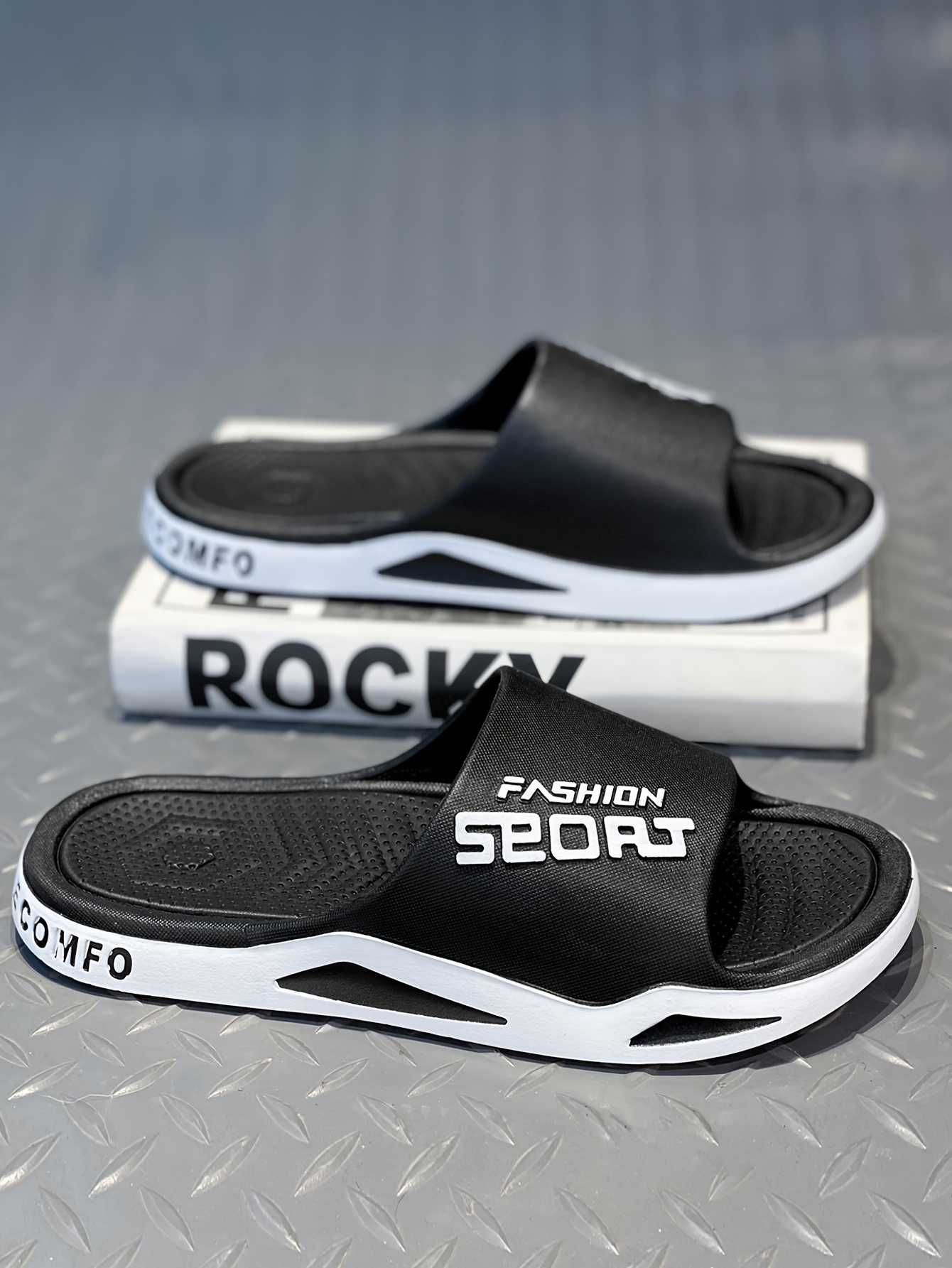 Men s Ultra Soft Slides Casual Non Slip Slippers Open Toe - Temu Canada