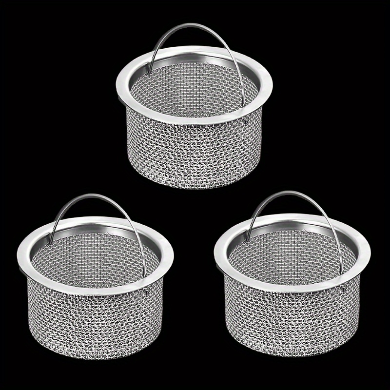 1 2 3 5pcs Sink Drain Strainer Stainless Steel Sink Drain - Temu United ...