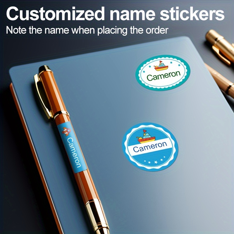 Personalized Gaming Icon Name Labels Unbeatable School - Temu Canada