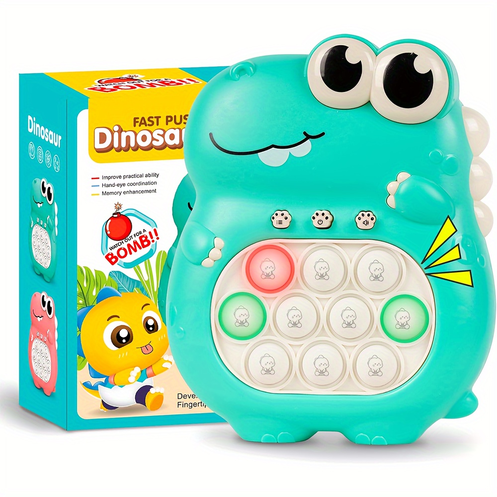 Fast Push Bubble Game Controller Light Fidget Game Toy - Temu Australia