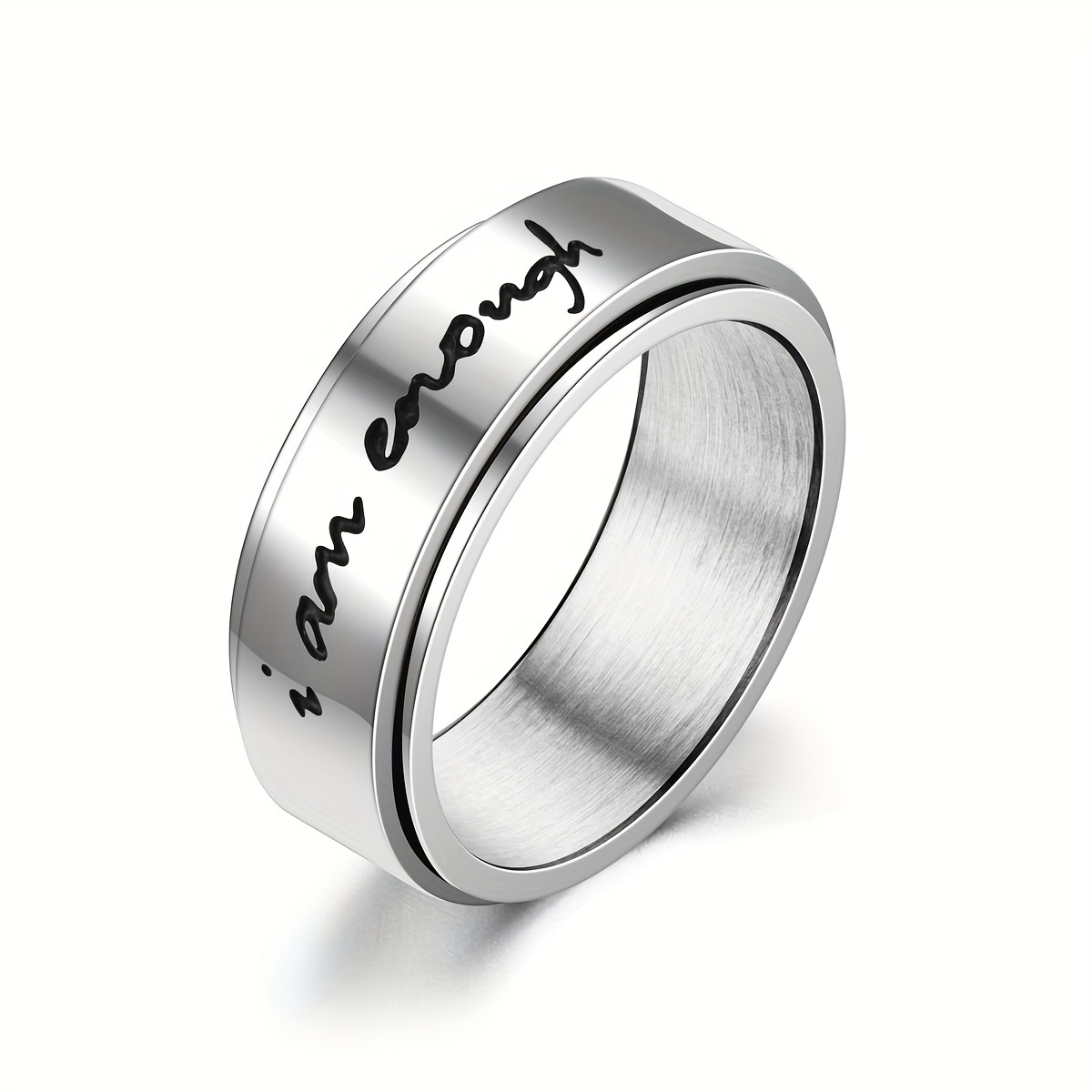 Stainless Steel Rotatable Design For Daily Outfits, Suitable For Men ...