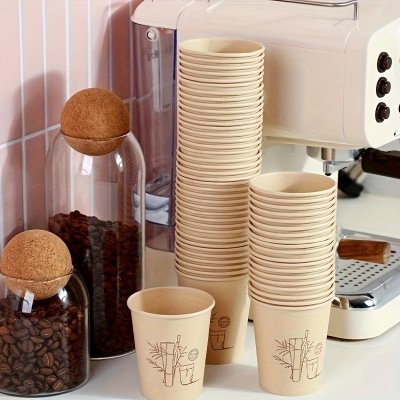 Paper Coffee Cups Disposable Thickened Hot Cocoa Water Tea - Temu Australia