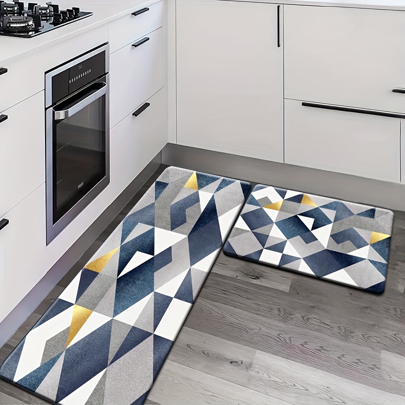 Geometric Pattern Rug Lightweight Anti skid Carpet Hand - Temu United ...