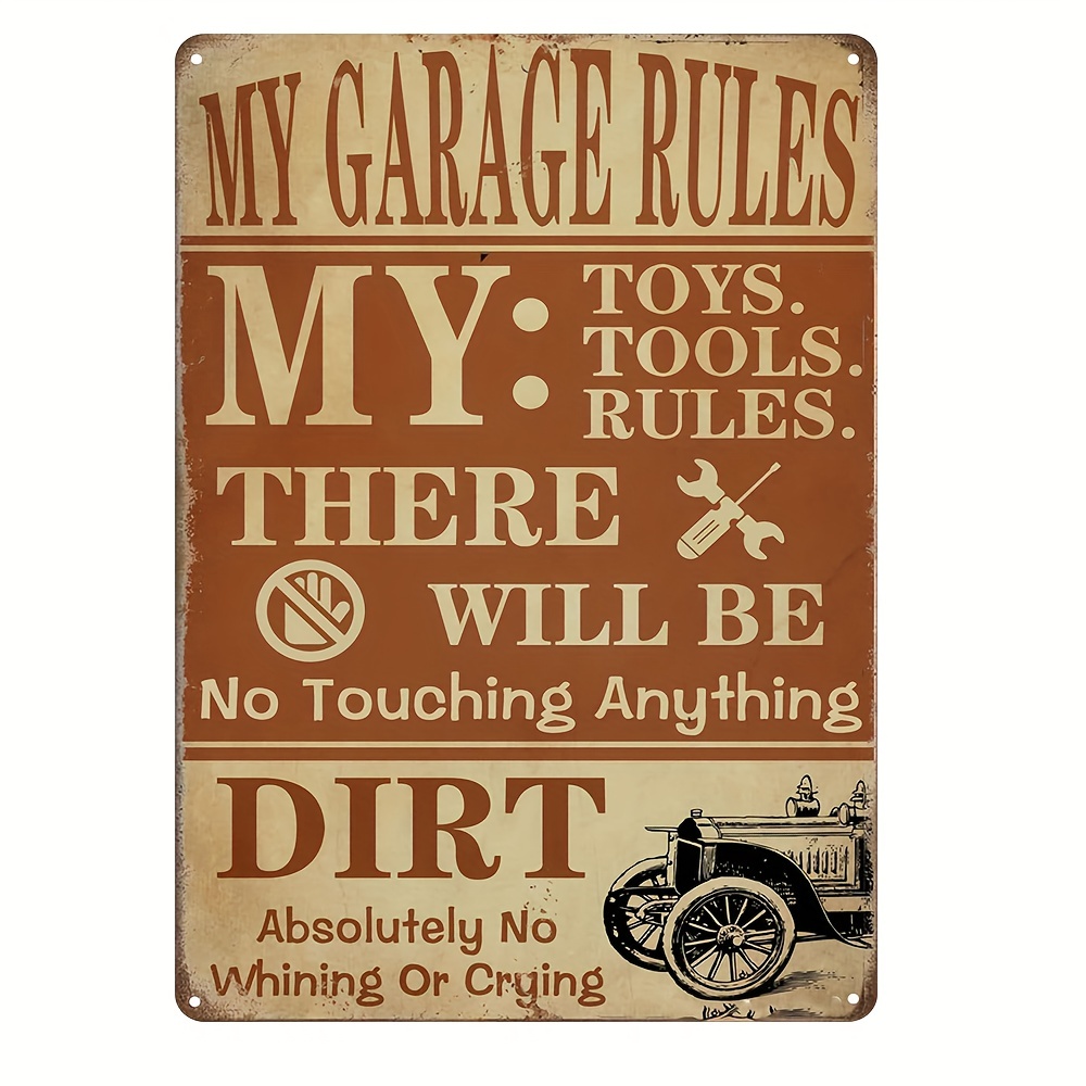 vintage metal tin sign poster artwork restaurant bar pub - Temu Canada