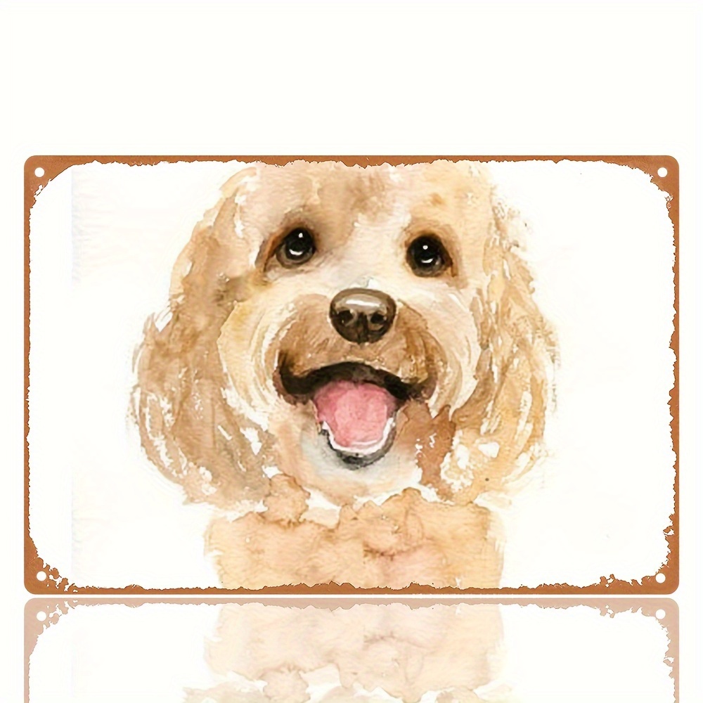 Metal Tin Sign Dog Series Poster Artwork Water proof Dust - Temu Canada