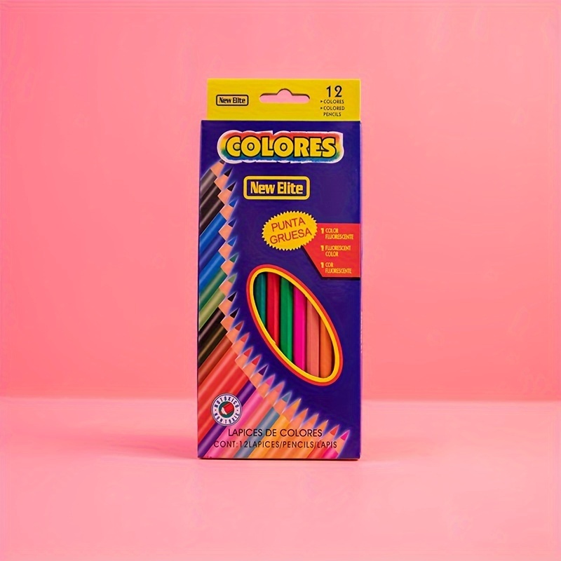 Colored Pencil Box Set Painting Pen Pencil Set 12 Colors - Temu Australia