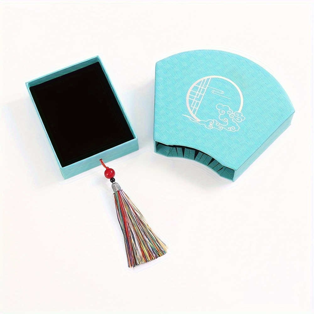 Fan shaped Jewelry Box Empty Box Necklace Earrings Ring - Temu Canada